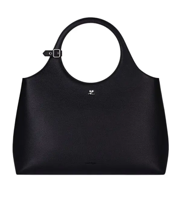 COURREGES Courrèges Holy Day Logo Detailed Shoulder Bag