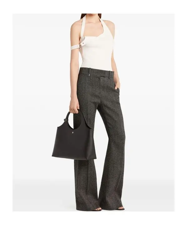 COURREGES Courrèges Holy Day Logo Detailed Shoulder Bag