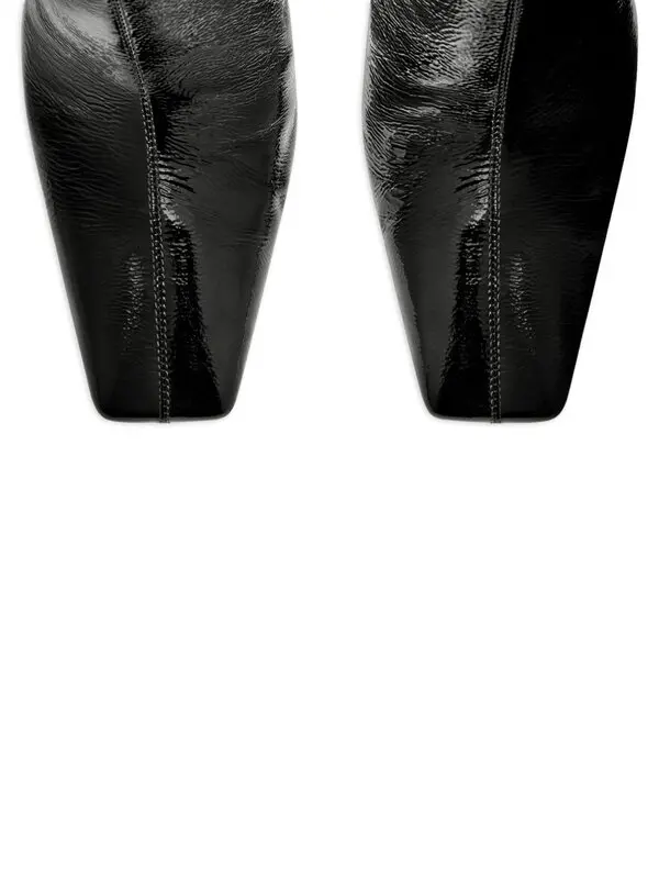 COURREGES Block-heeled Knee-high Boots