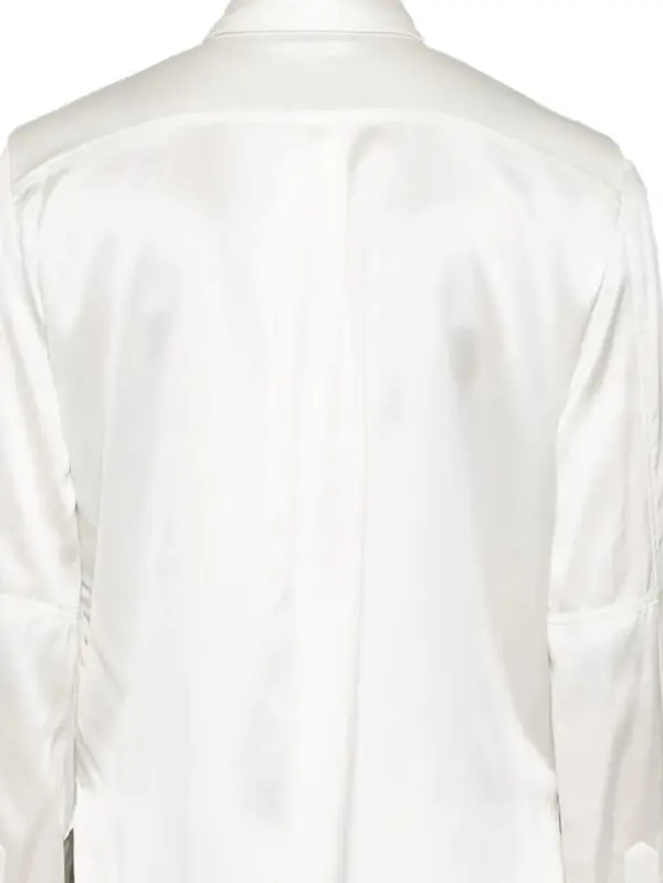 Brunello Cucinelli Long-sleeved Shirt With Curved Hem