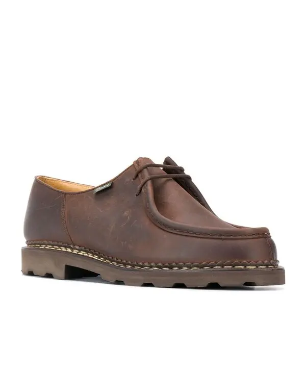 Paraboot Round Toe Lace-up Casual Shoes