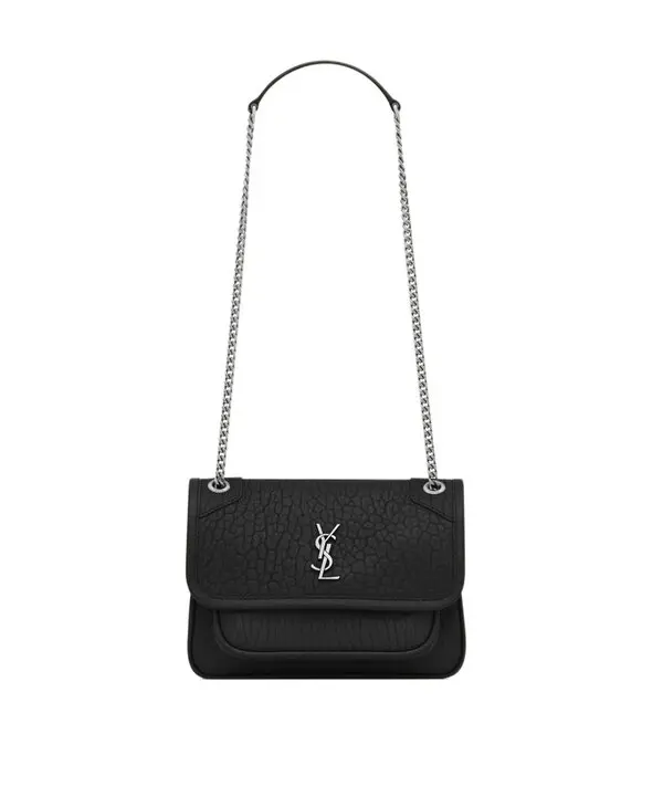 Saint Laurent Niki Mini Bag In Grained Lambskin