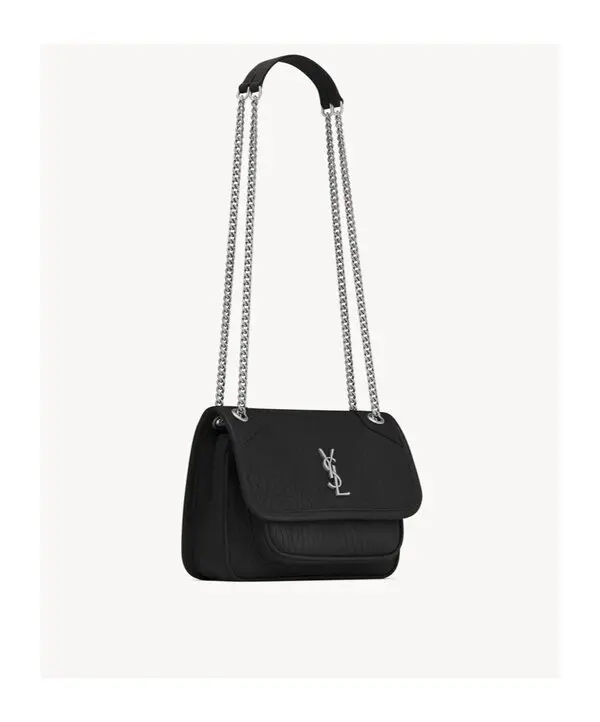 Saint Laurent Niki Mini Bag In Grained Lambskin