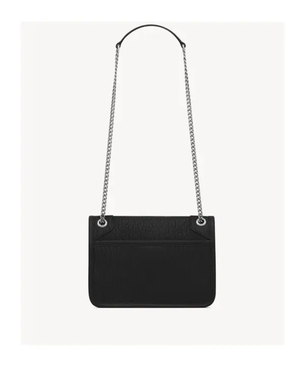 Saint Laurent Niki Mini Bag In Grained Lambskin