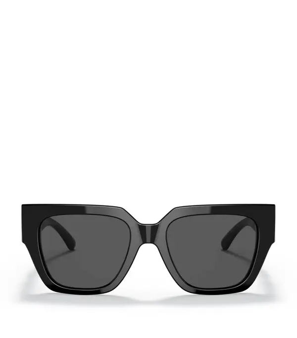 Versace Square Frame Sunglasses - Black