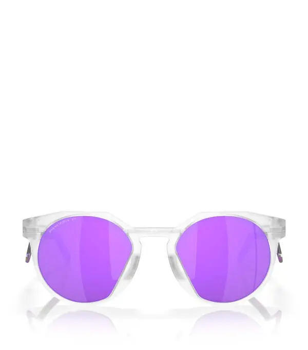Oakley Htsn Metal Round Sunglasses - Clear