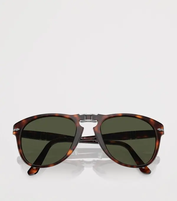 Persol Foldable Pilot Sunglasses