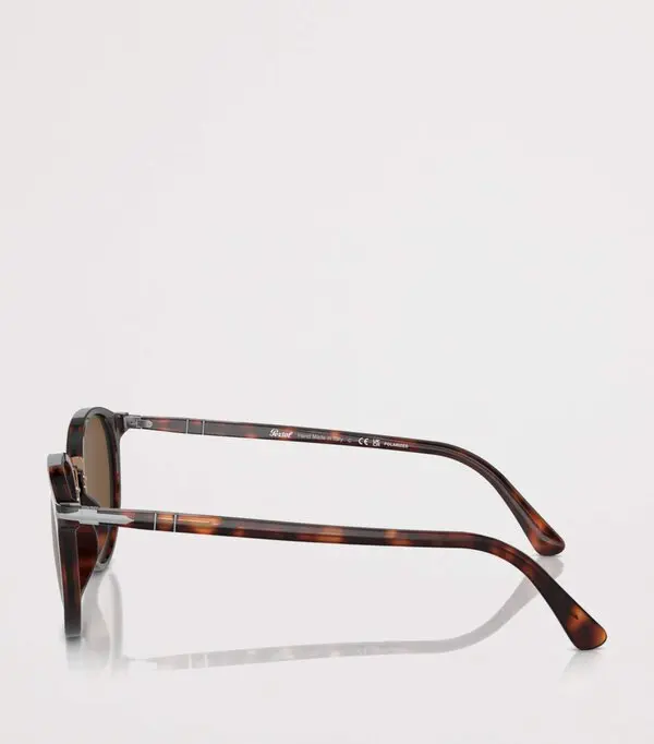 Persol Acetate Rounded Square Sunglasses