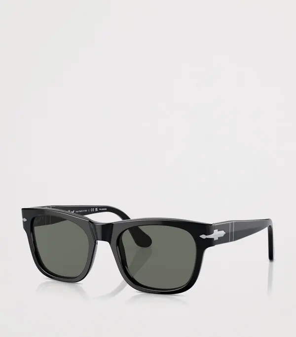 Persol Acetate Rectangle Sunglasses