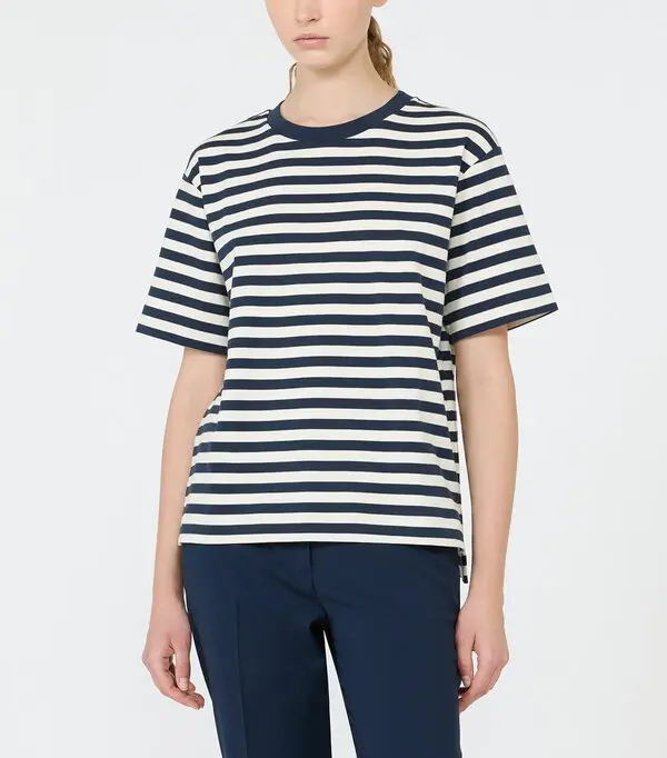 Max Mara Cotton Stripe T-shirt