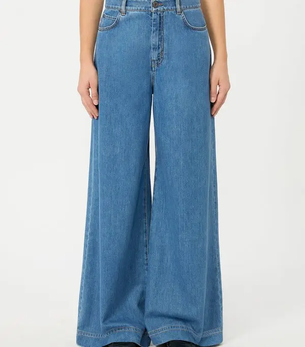 Max Mara High-rise Wide-leg Jeans