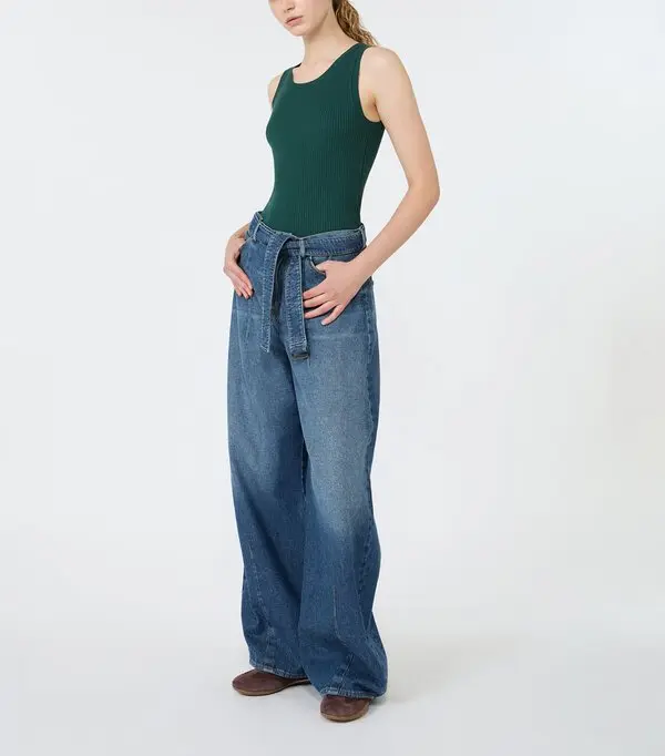 Max Mara Rib-knit Tank Top