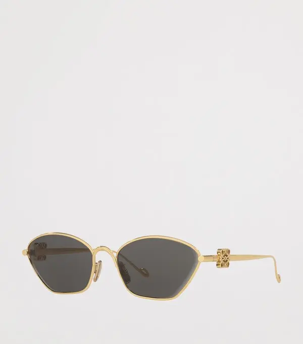 Loewe Anagram Hexagonal Sunglasses