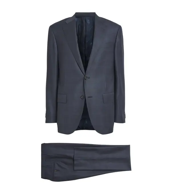 Corneliani Virgin Wool 2-piece Suit - Blue