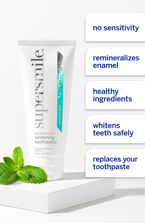 SUPERSMILE New Kit Sku -org Mint 8oz/ Accelerator / Crystal Collection