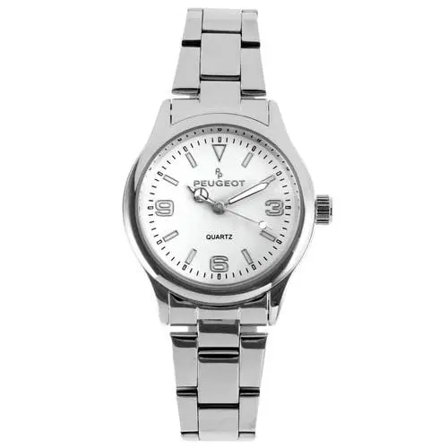 PEUGEOT Tone Stainless Steel Bracelet Watch - Silver