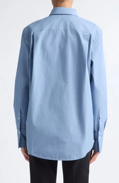 Victoria Beckham Perry Compact Oxford Button-up Shirt