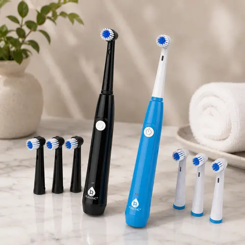 PURSONIC His & Hers Rotary Toothbrush & Uv Sanitizer Set