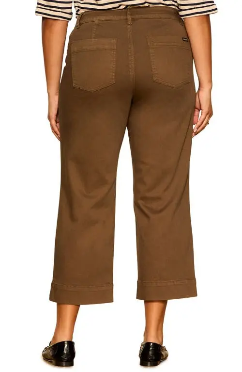 Sanctuary Insider Crop High Waist Cropped Straight Leg Jeans