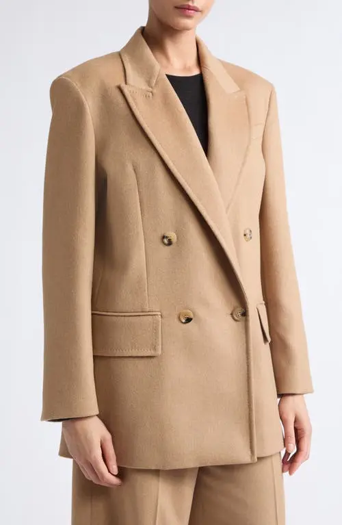 Max Mara Olimpia Double Breasted Wool Blazer