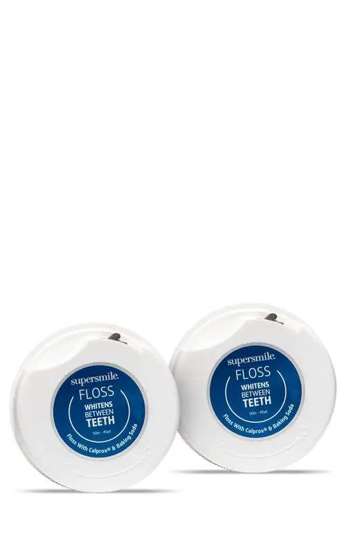 SUPERSMILE 2pack Floss Whitening Floss