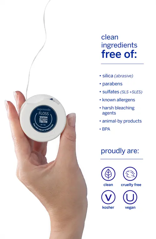 SUPERSMILE 2pack Floss Whitening Floss