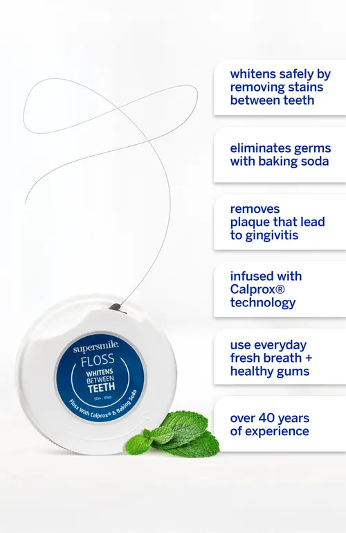 SUPERSMILE 2pack Floss Whitening Floss