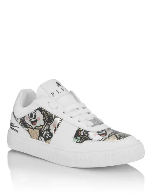 Philipp Plein Low-top Sneakers With 3d Ice Cream Graphic