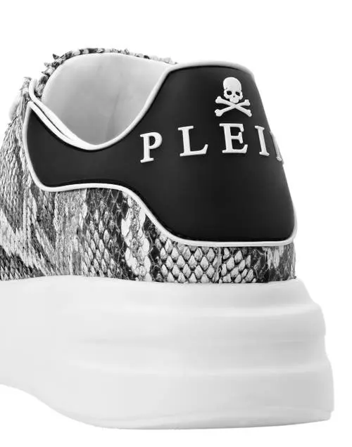 Philipp Plein Low Top Sneakers Roccia Python Print