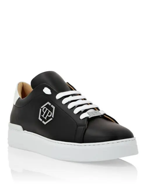 Philipp Plein Lo-top Sneakers Cocco Print Insert Hexagon