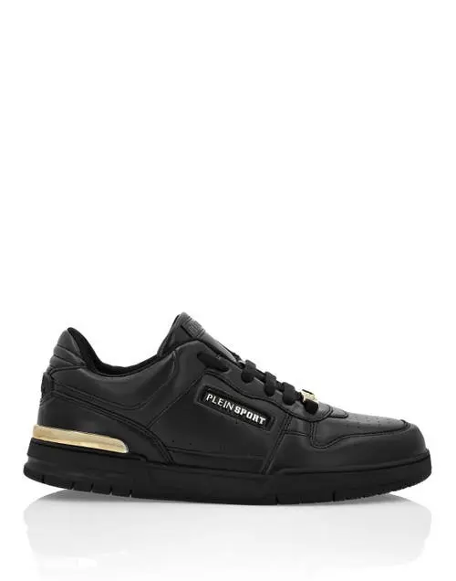 PLEIN SPORT Viper Ii Core Gen.x.05 Low-top Sneakers - Black/lightgold