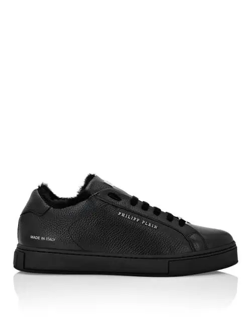 Philipp Plein Leather Lo-top Sneakers Big Bang