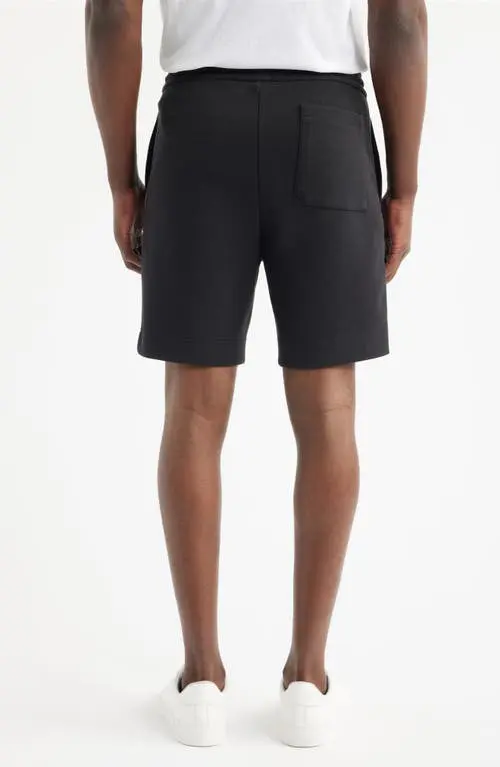 BOSS Pintuck Textured Shorts - Black
