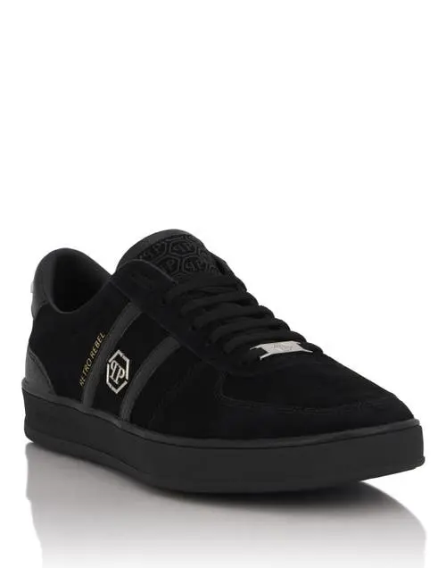 Philipp Plein Low-top Sneakers Retro Rebel - Black/black