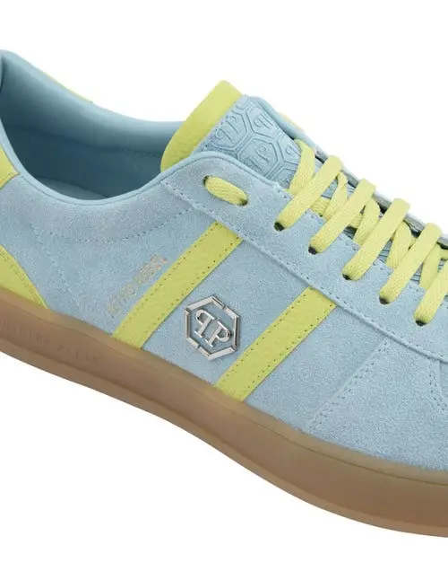 Philipp Plein Low-top Sneakers Retro Rebel - Lightblue