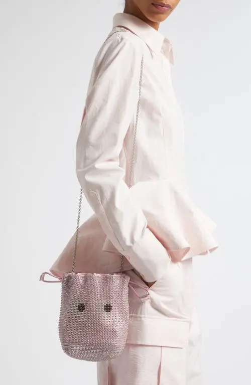 ANYA HINDMARCH Eyes Crystal Mesh Drawstring Pouch