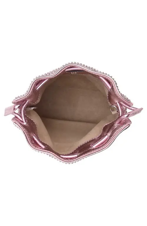 ANYA HINDMARCH Eyes Crystal Mesh Drawstring Pouch