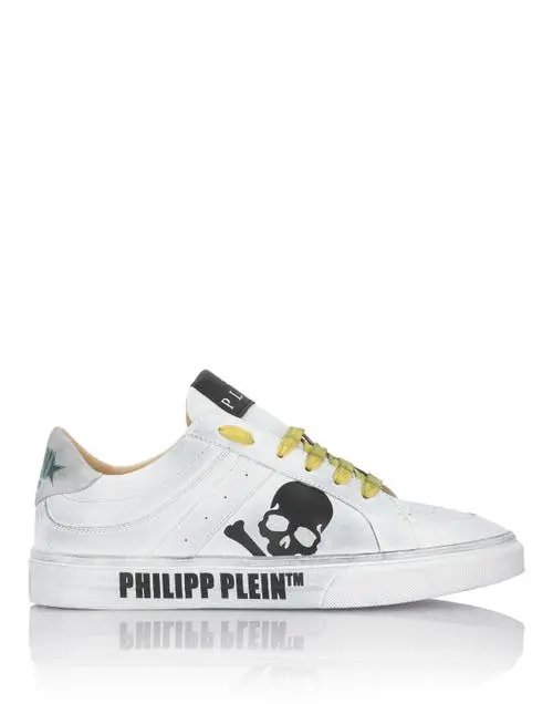 Philipp Plein Leather Low-top Sneakers