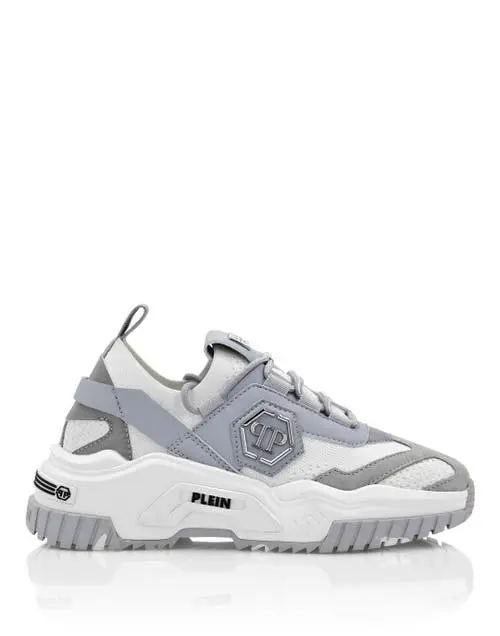 Philipp Plein Predator Lo-top Sneakers - Grey
