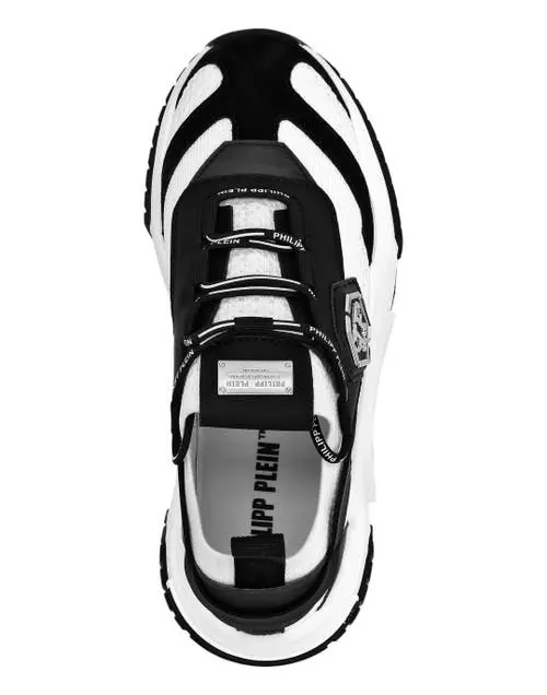 Philipp Plein Predator Lo-top Sneakers - White/black