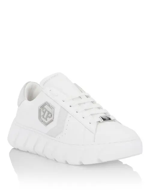 Philipp Plein Hexagon Force Low-top Sneakers - White