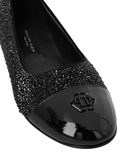 Philipp Plein Ballerina Flats Mix Strass