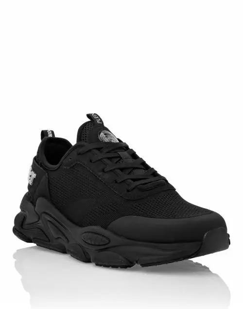 PLEIN SPORT Match Point Core X Sneakers - Black/black