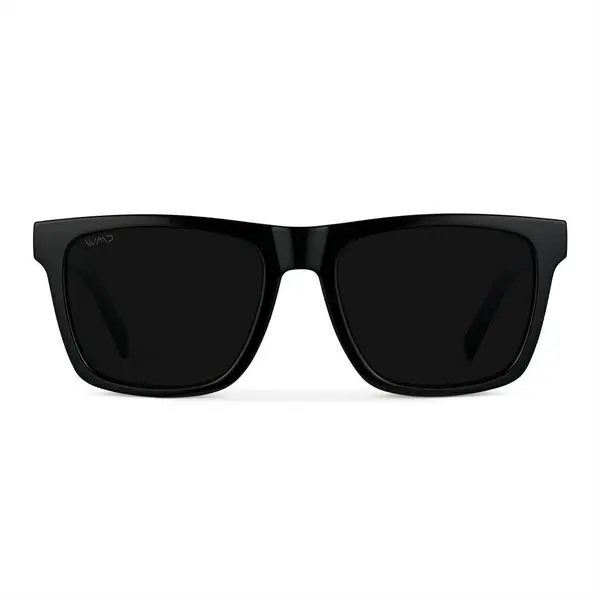 WMP EYEWEAR Denver 53mm Polarized Square Sunglasses - Black