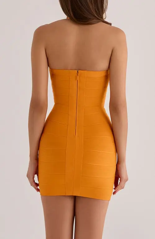 House Of Cb Contour Halterneck Mini Dress