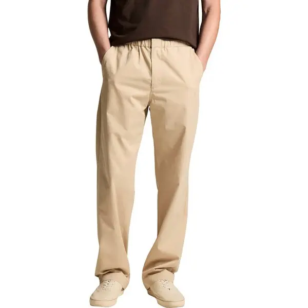 Vince Louie Easy Elastic Waist Cotton Pants
