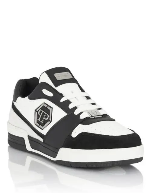 Philipp Plein P-force 78 Low-top Sneakers - White/black