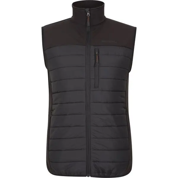 Mountain Warehouse Turbine Ii Hybrid Padded Vest - Black