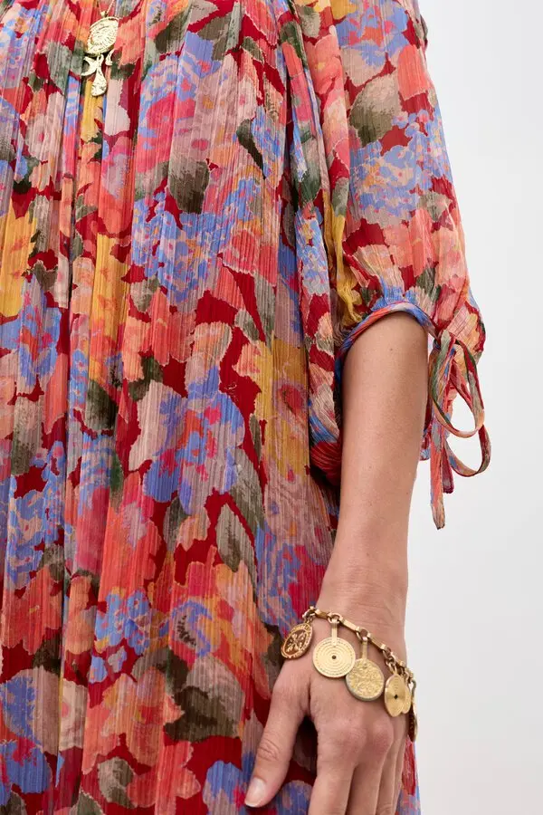 Rixo Hayden Chelsea Floral Red Regular
