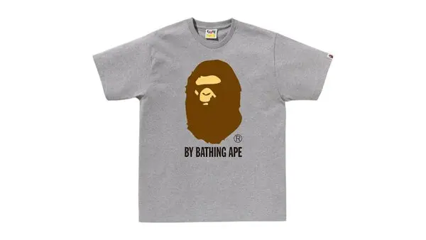 A BATHING APE By Bathing Ape Tee Shirt - Gray